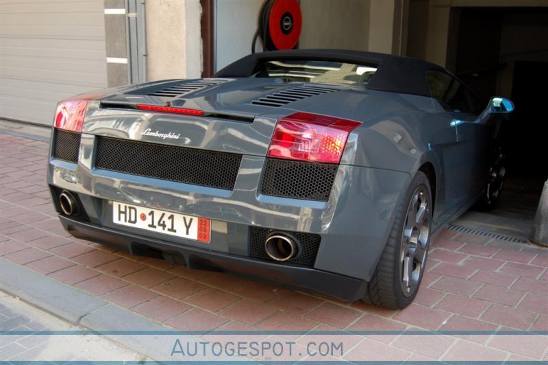 Lamborghini Gallardo Spyder - 22 May 2009 - Autogespot