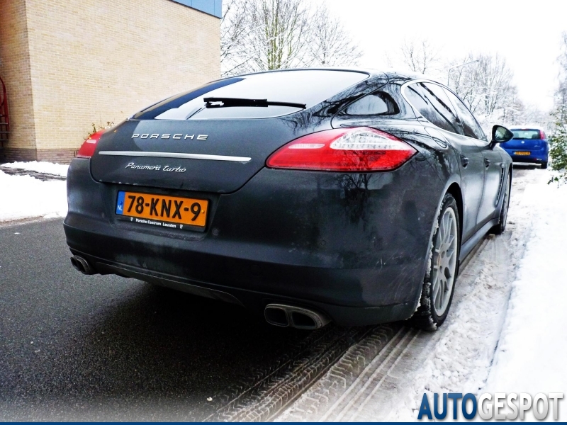 Porsche 970 Panamera Turbo MkI - 22 December 2010 - Autogespot
