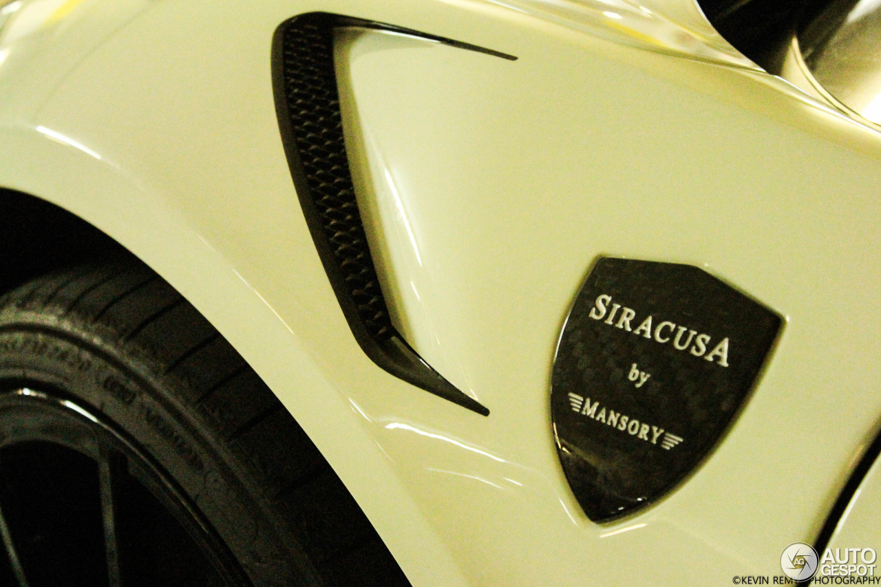 Ferrari 458 Spider Mansory Siracusa Monaco Limited Edition - 22 ...