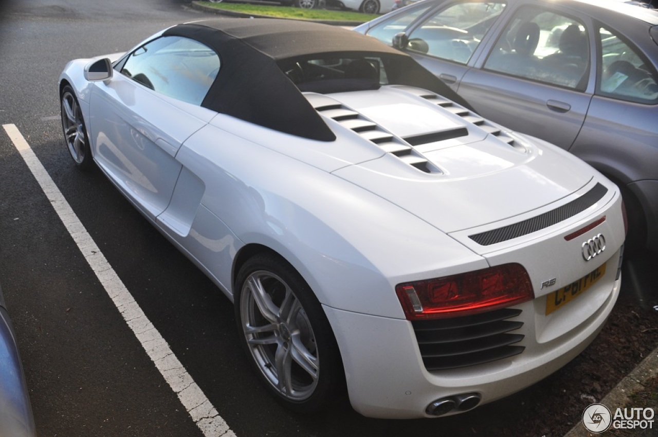 Audi R8 V8 Spyder - 20 January 2014 - Autogespot