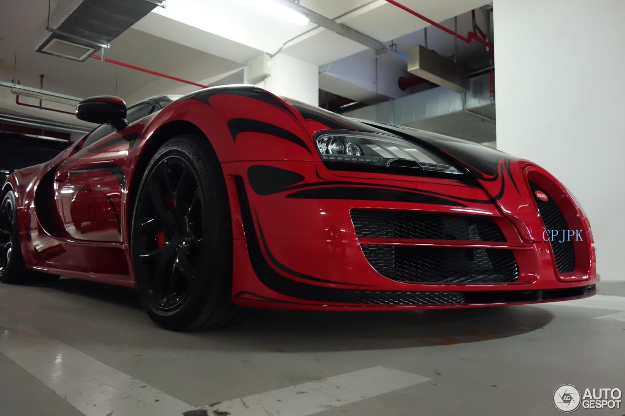 Bugatti Veyron 16.4 Grand Sport Vitesse L'Or Rouge - 11 August 2014 ...