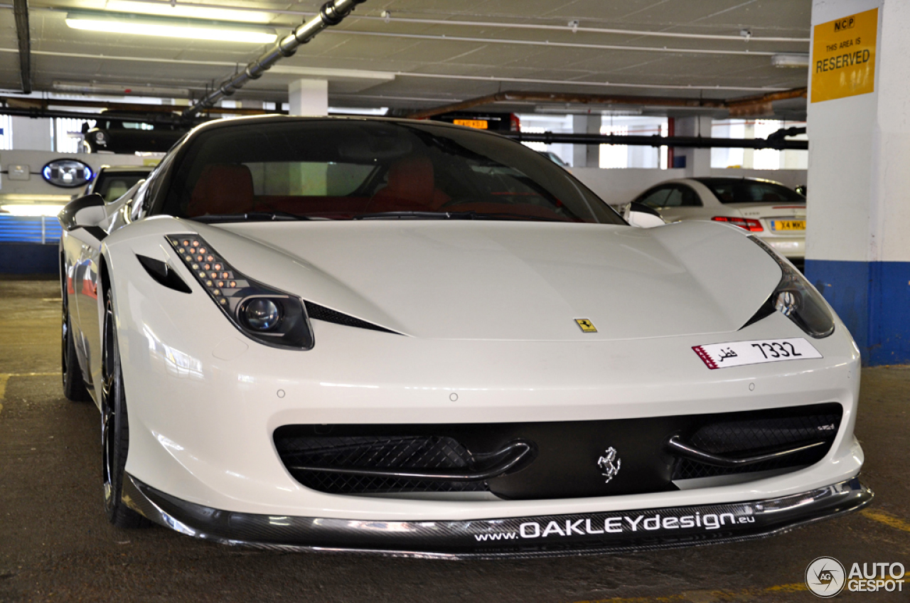 Ferrari 458 Italia Oakley Design - 28 August 2014 - Autogespot