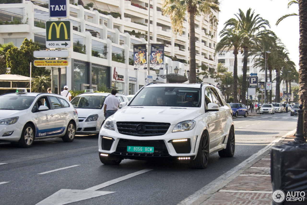 Mercedes-Benz ML 63 AMG W166 Top Car Inferno - 28 August 2014 - Autogespot