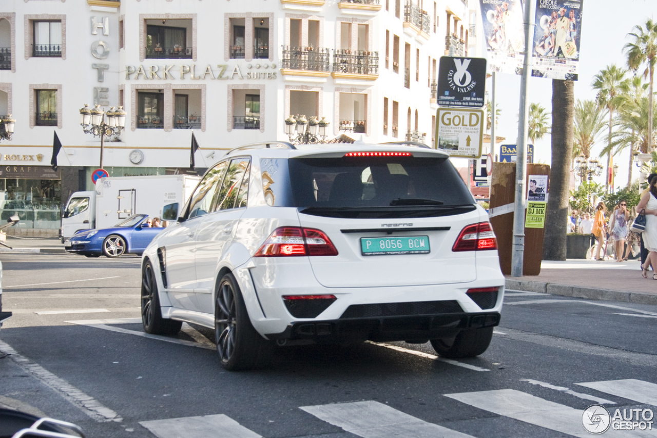 Mercedes-Benz ML 63 AMG W166 Top Car Inferno - 28 August 2014 - Autogespot