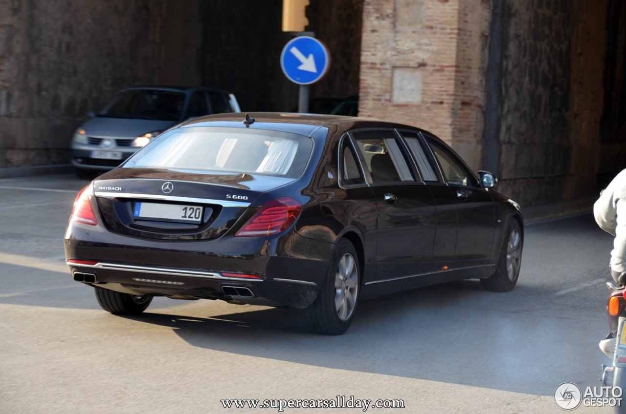 Mercedes-Maybach S 600 Pullman Guard VV222 - 03 May 2015 - Autogespot