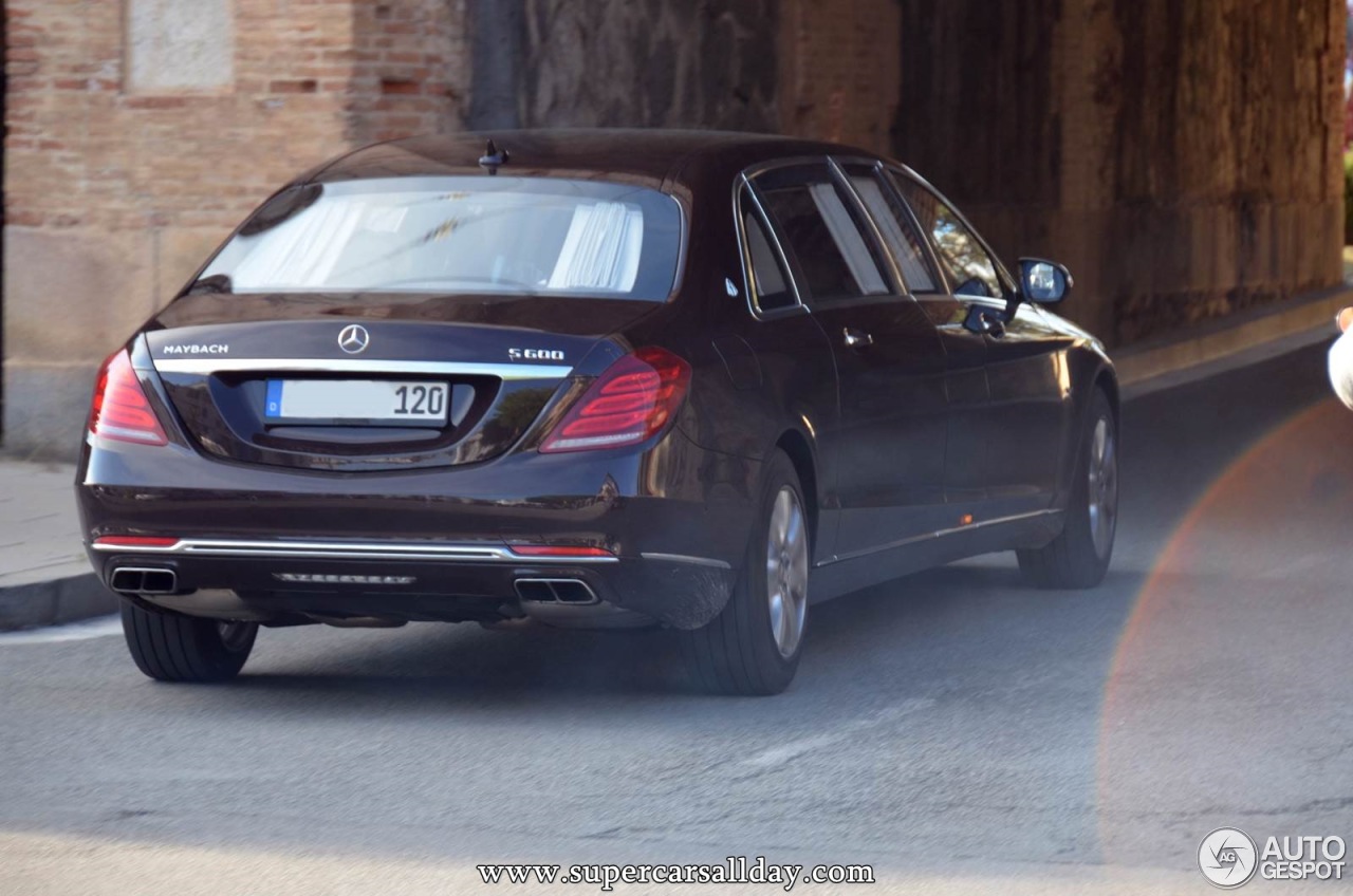 Mercedes-Maybach S 600 Pullman Guard VV222 - 03 May 2015 - Autogespot