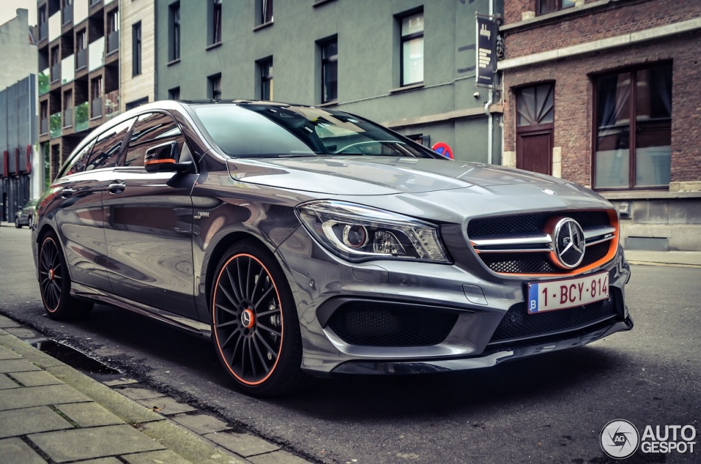 Mercedes-Benz CLA 45 AMG Shooting Brake OrangeArt Edition - 23 June ...