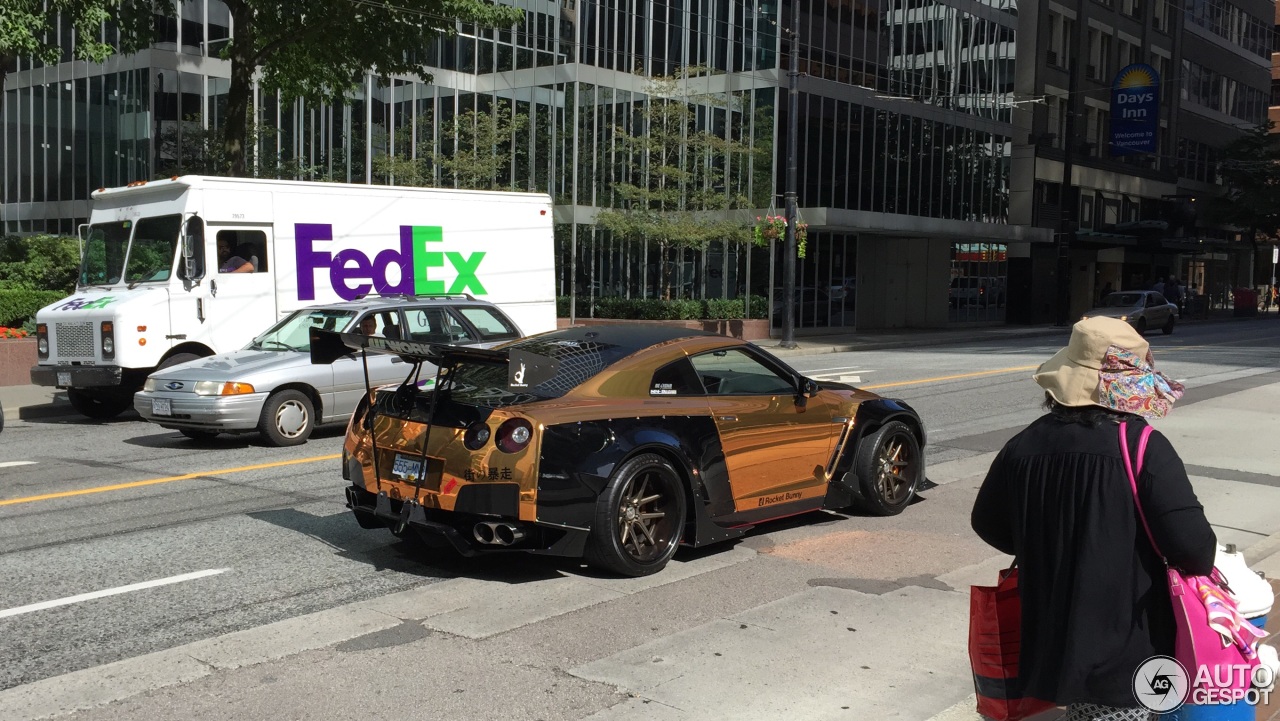 Nissan GT-R GReddy x Garrett Turbo Rocket Bunny - 03 August 2015 ...