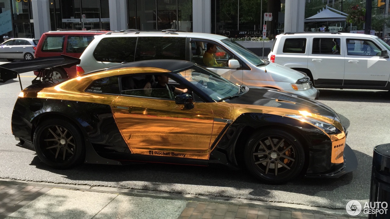 Nissan GT-R GReddy x Garrett Turbo Rocket Bunny - 03 August 2015 ...