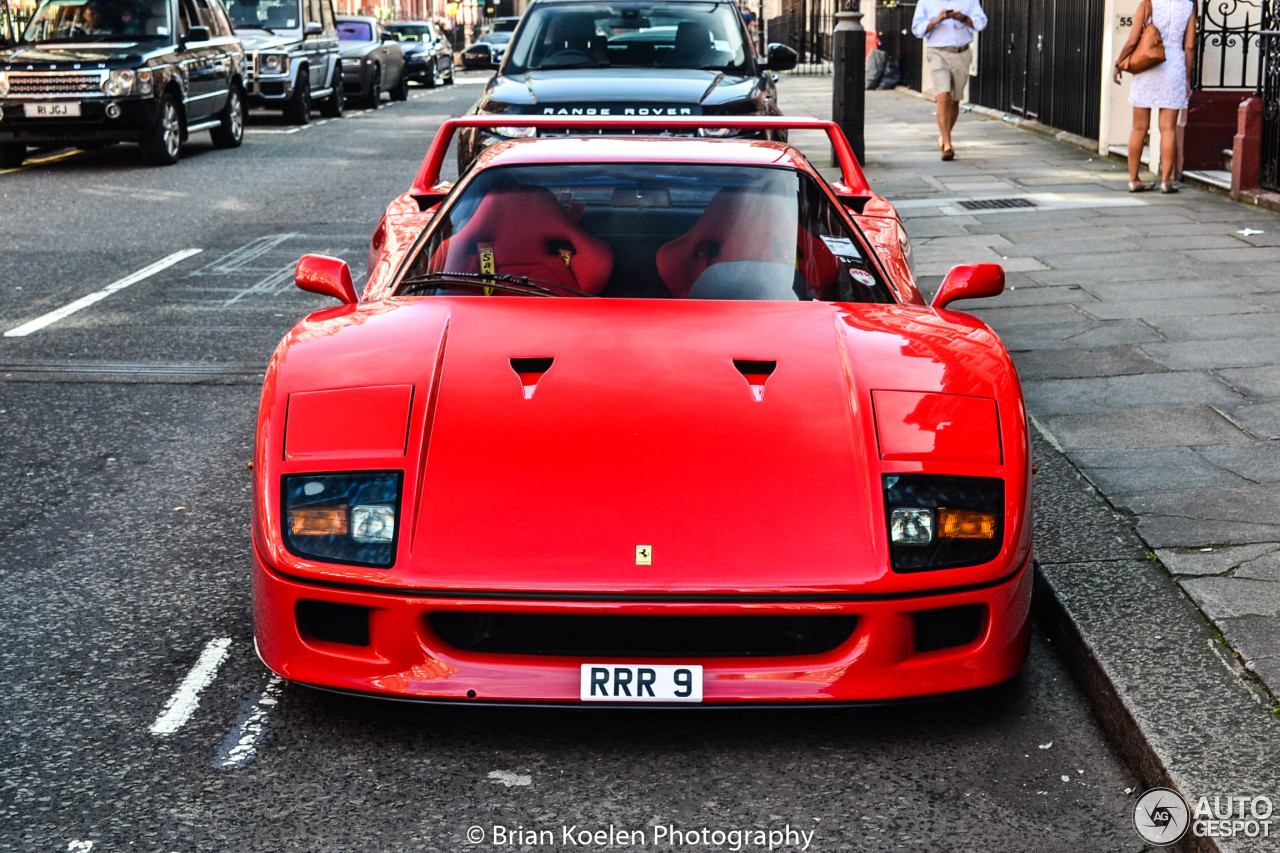 Ferrari F40 - 26 October 2015 - Autogespot
