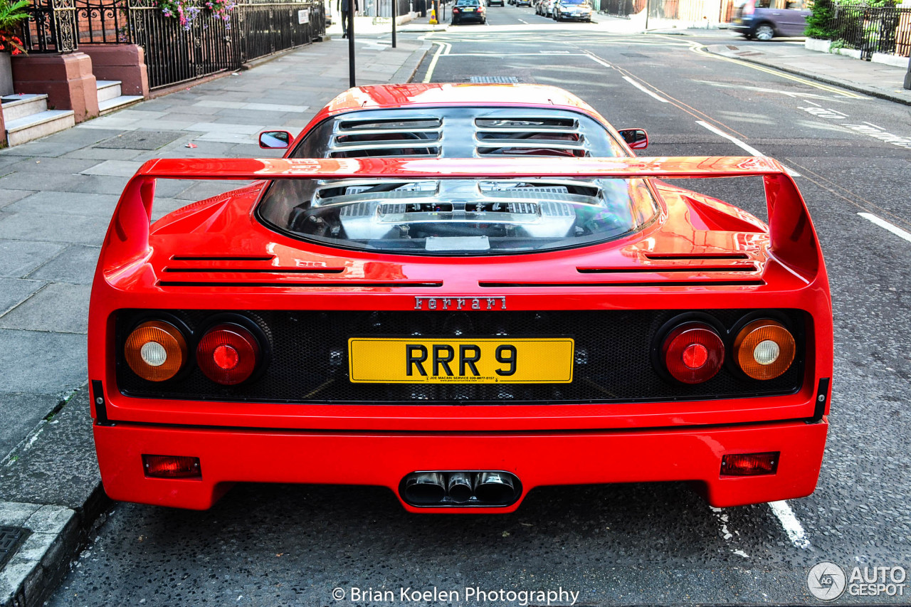 Ferrari F40 - 26 October 2015 - Autogespot