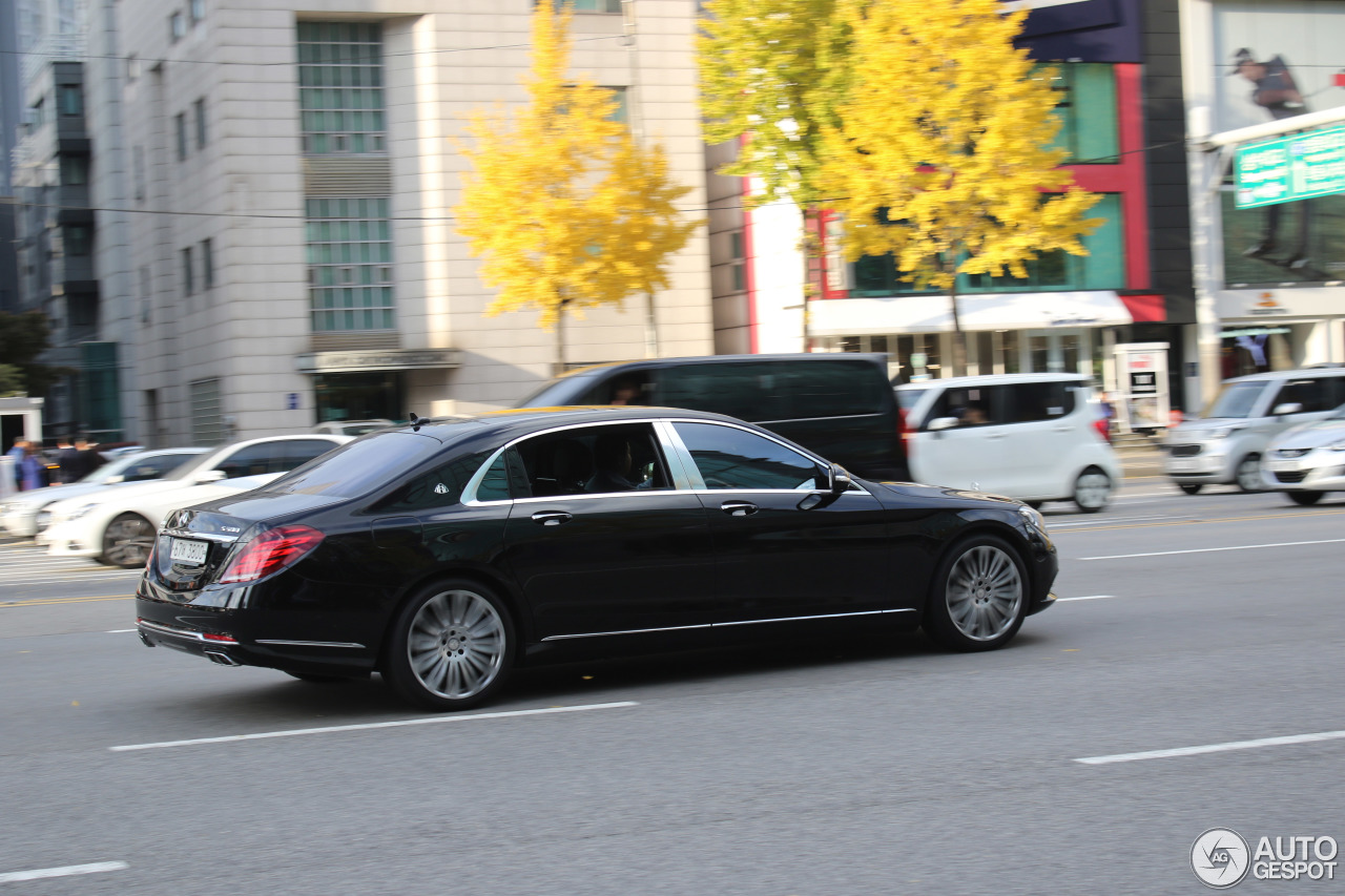 Mercedes-Maybach S 600 X222 - 24 November 2015 - Autogespot
