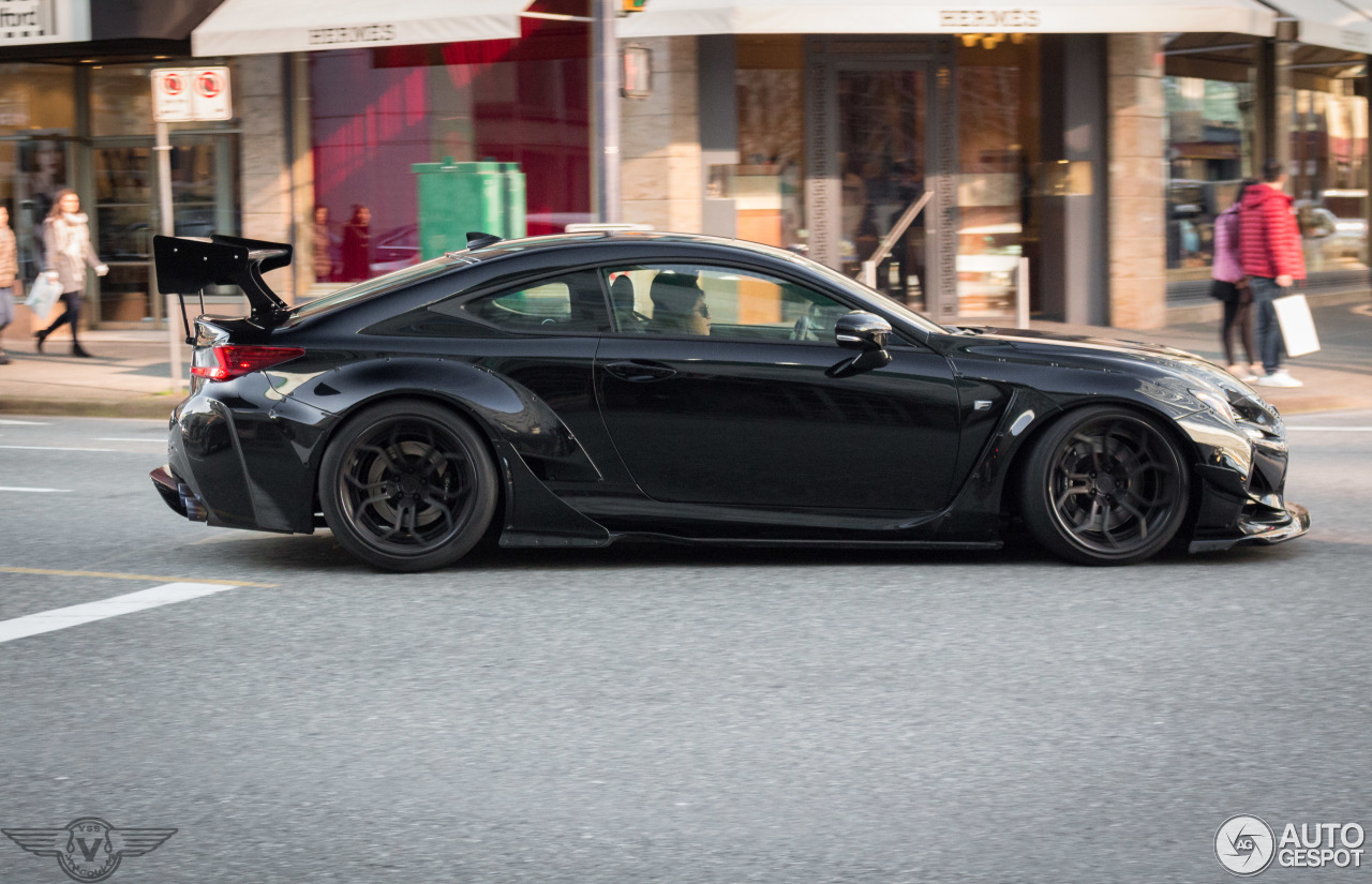 Lexus RC F Rocket Bunny Wide-Body - 09 February 2016 - Autogespot