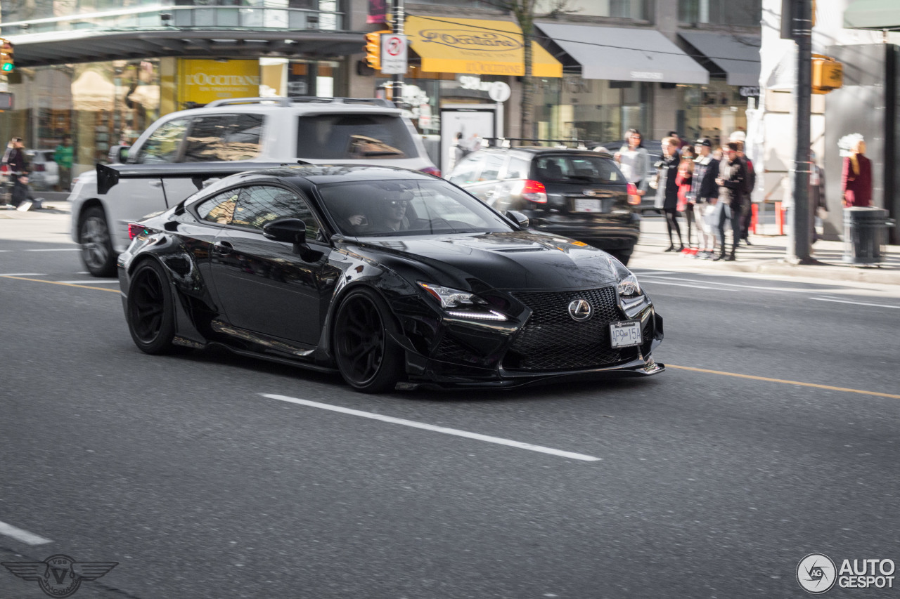 Lexus RC F Rocket Bunny Wide-Body - 09 February 2016 - Autogespot