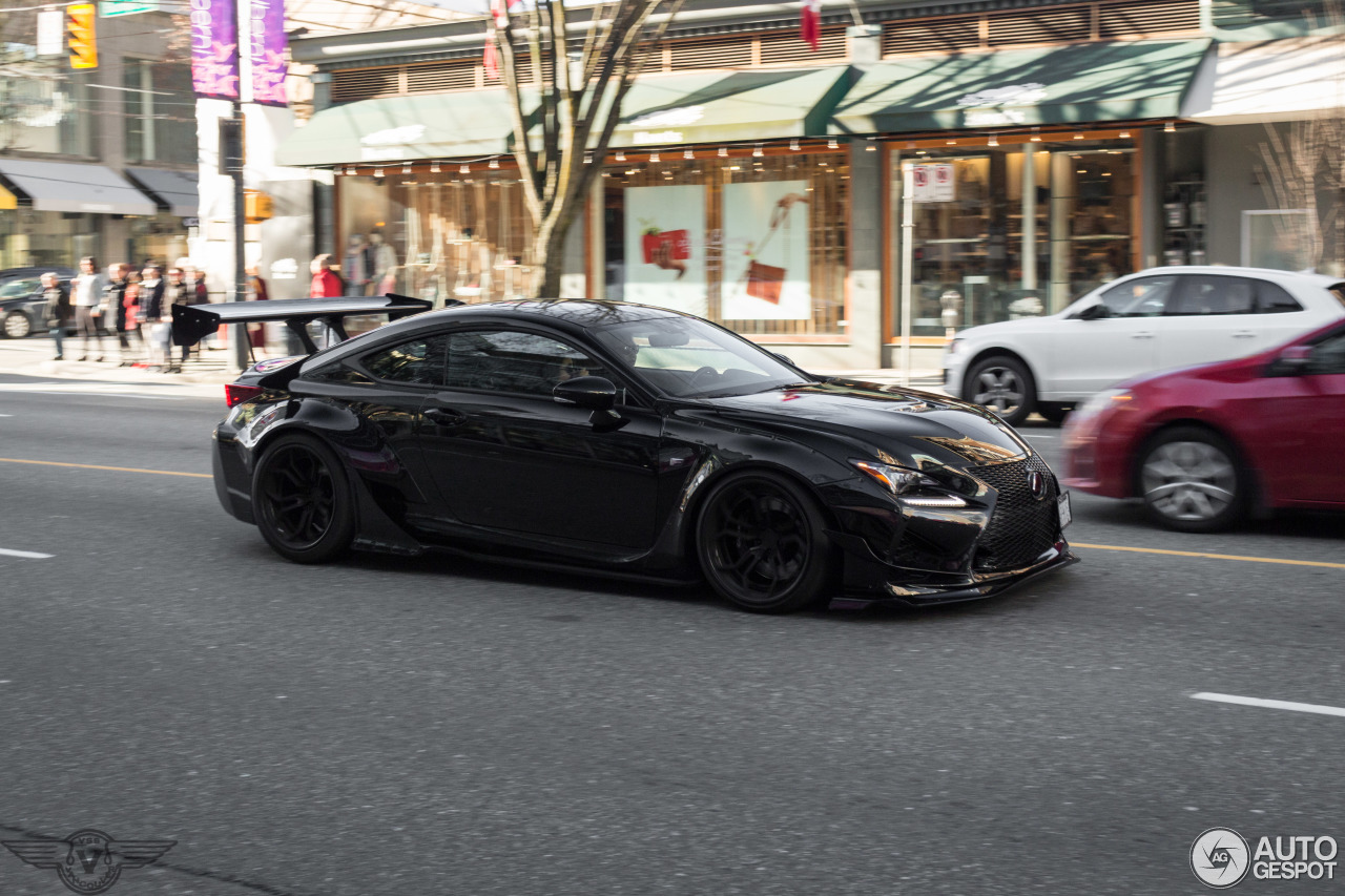 Lexus RC F Rocket Bunny Wide-Body - 09 February 2016 - Autogespot