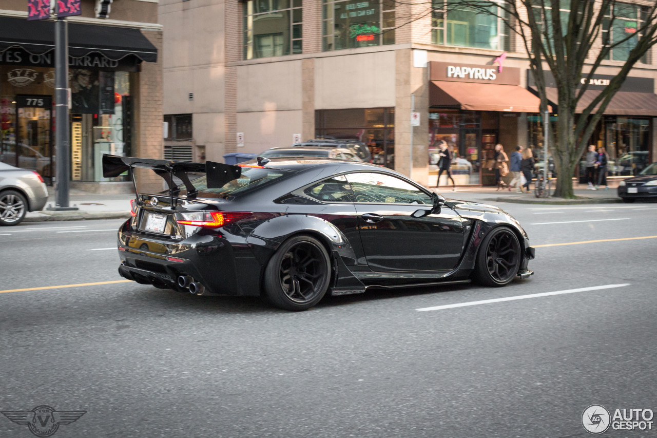 Lexus RC F Rocket Bunny Wide-Body - 09 February 2016 - Autogespot
