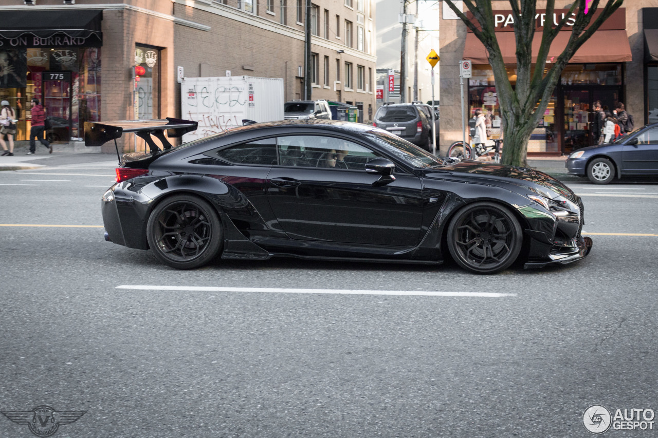 Lexus RC F Rocket Bunny Wide-Body - 09 February 2016 - Autogespot