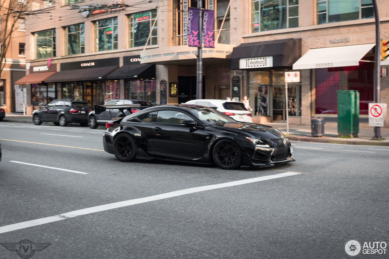Lexus RC F Rocket Bunny Wide-Body - 09 February 2016 - Autogespot