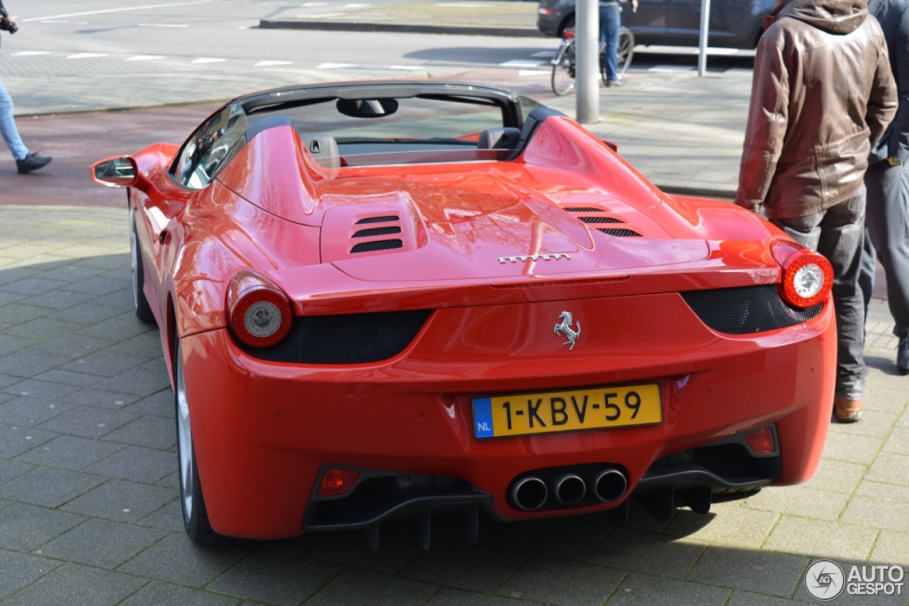 Ferrari 458 Spider - 05 March 2016 - Autogespot