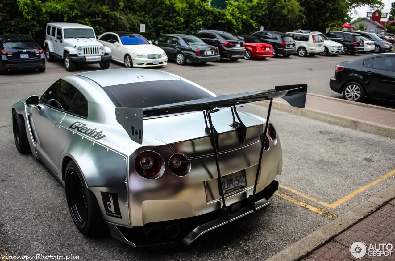 Nissan GT-R GReddy x Garrett Turbo Rocket Bunny - 28 June 2016 - Autogespot