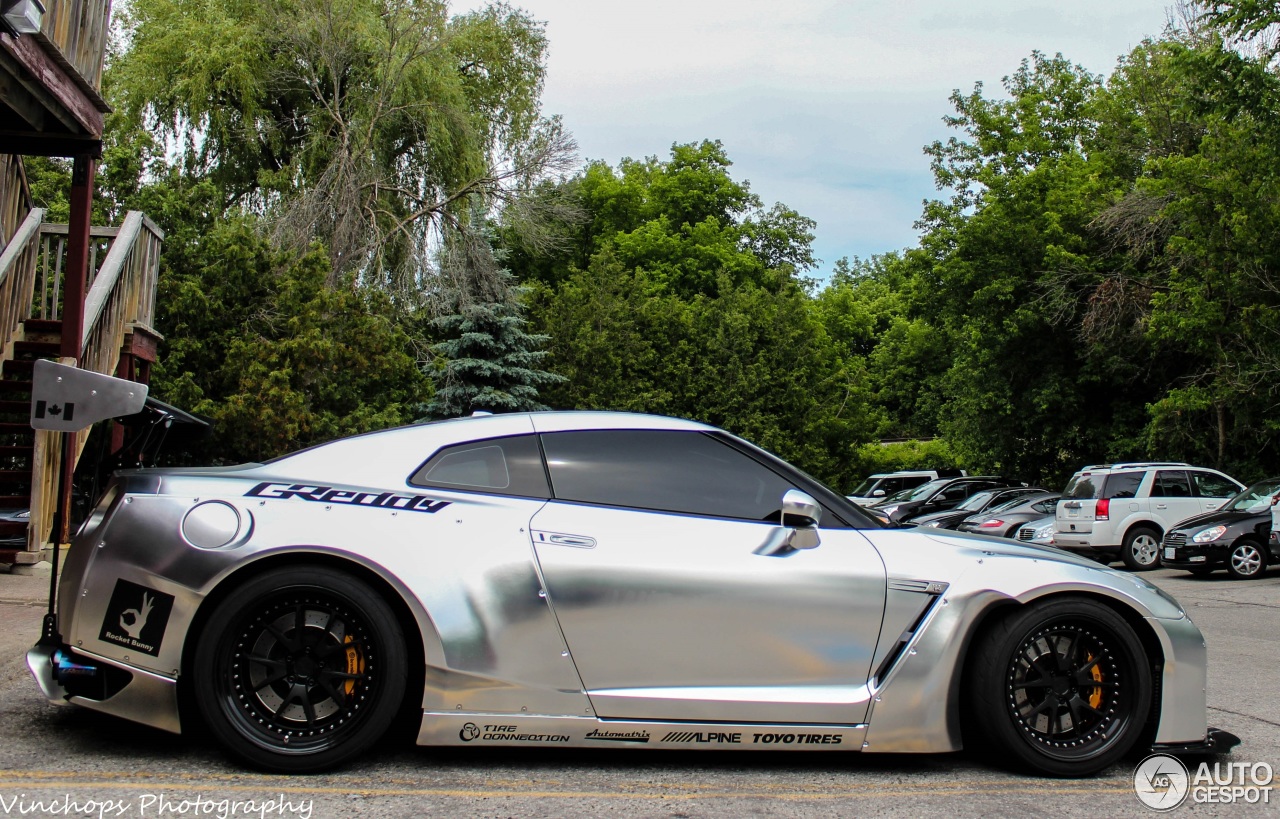 Nissan GT-R GReddy x Garrett Turbo Rocket Bunny - 28 June 2016 - Autogespot