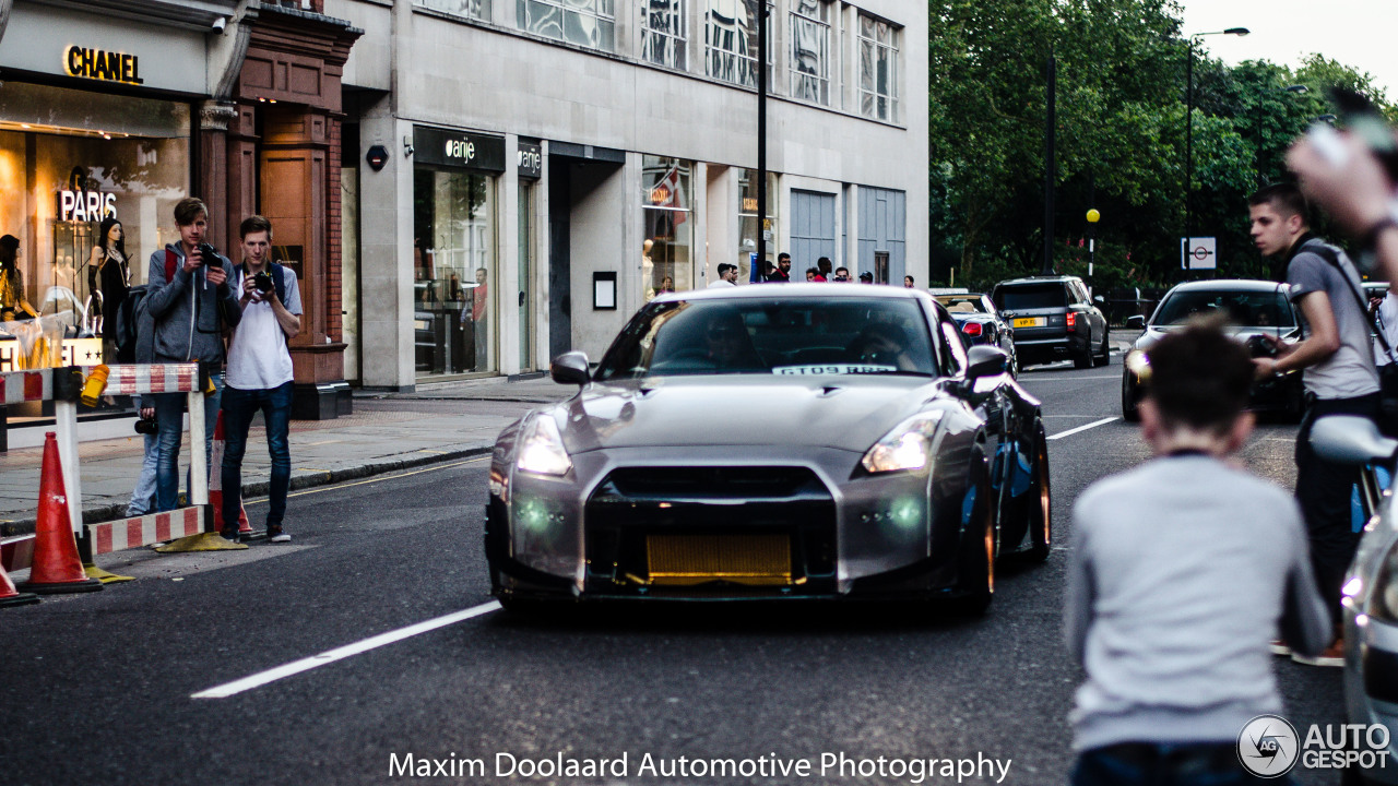 Nissan GT-R GReddy x Garrett Turbo Rocket Bunny - 11 July 2016 - Autogespot