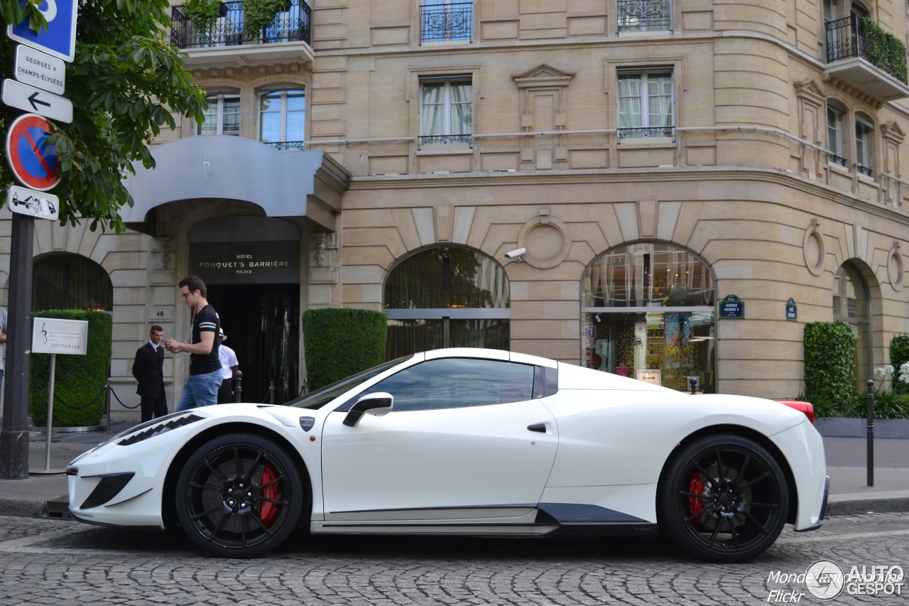 Ferrari 458 Spider Mansory Siracusa Monaco Limited Edition - 12 July ...