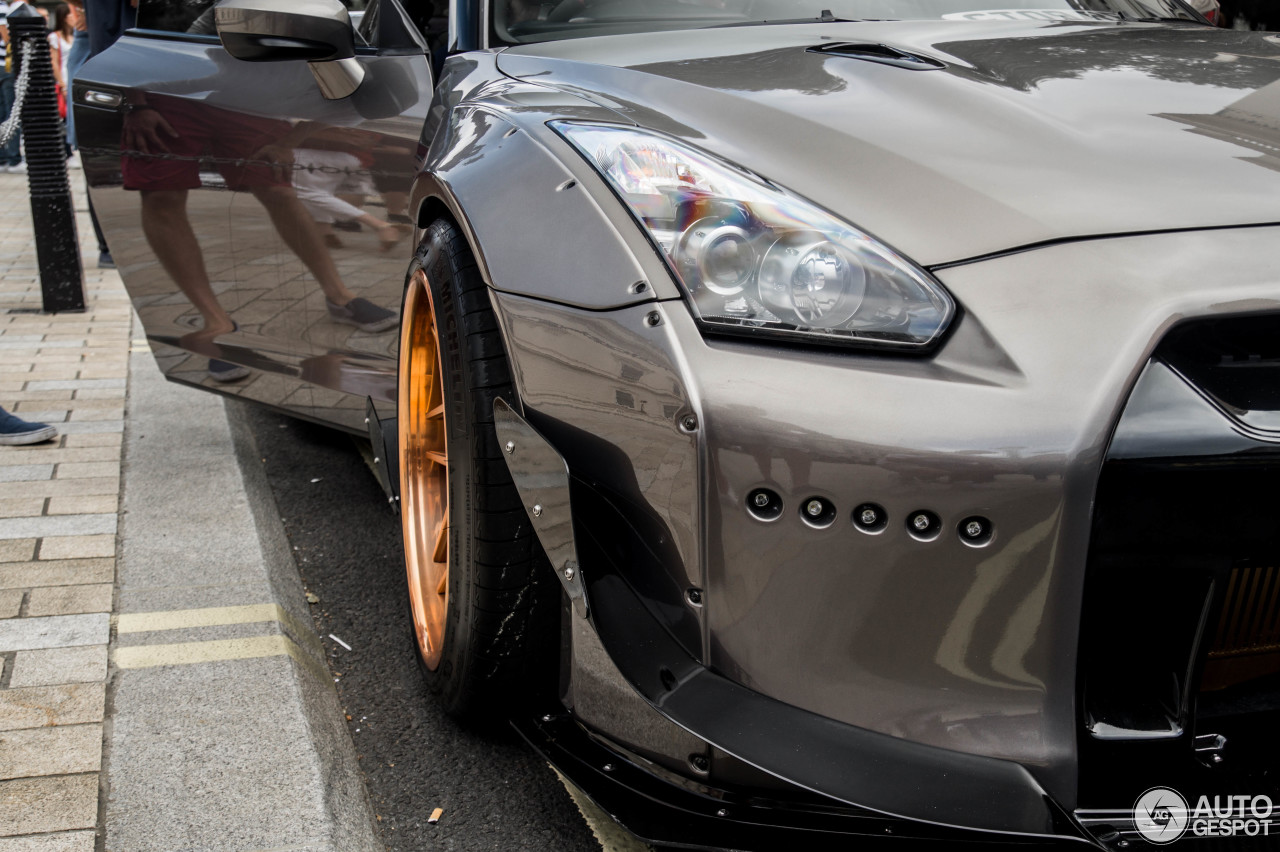 Nissan GT-R GReddy x Garrett Turbo Rocket Bunny - 31 July 2016 - Autogespot