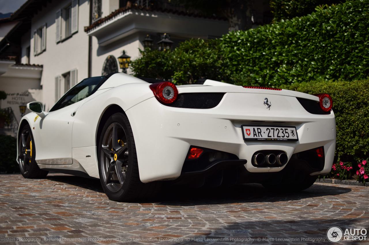 Ferrari 458 Spider - 25 August 2016 - Autogespot