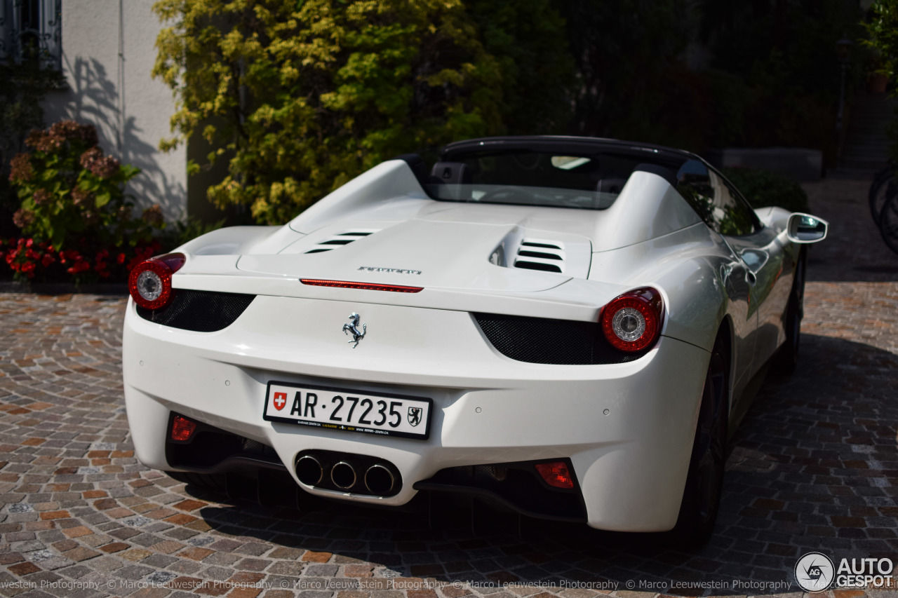 Ferrari 458 Spider - 25 August 2016 - Autogespot