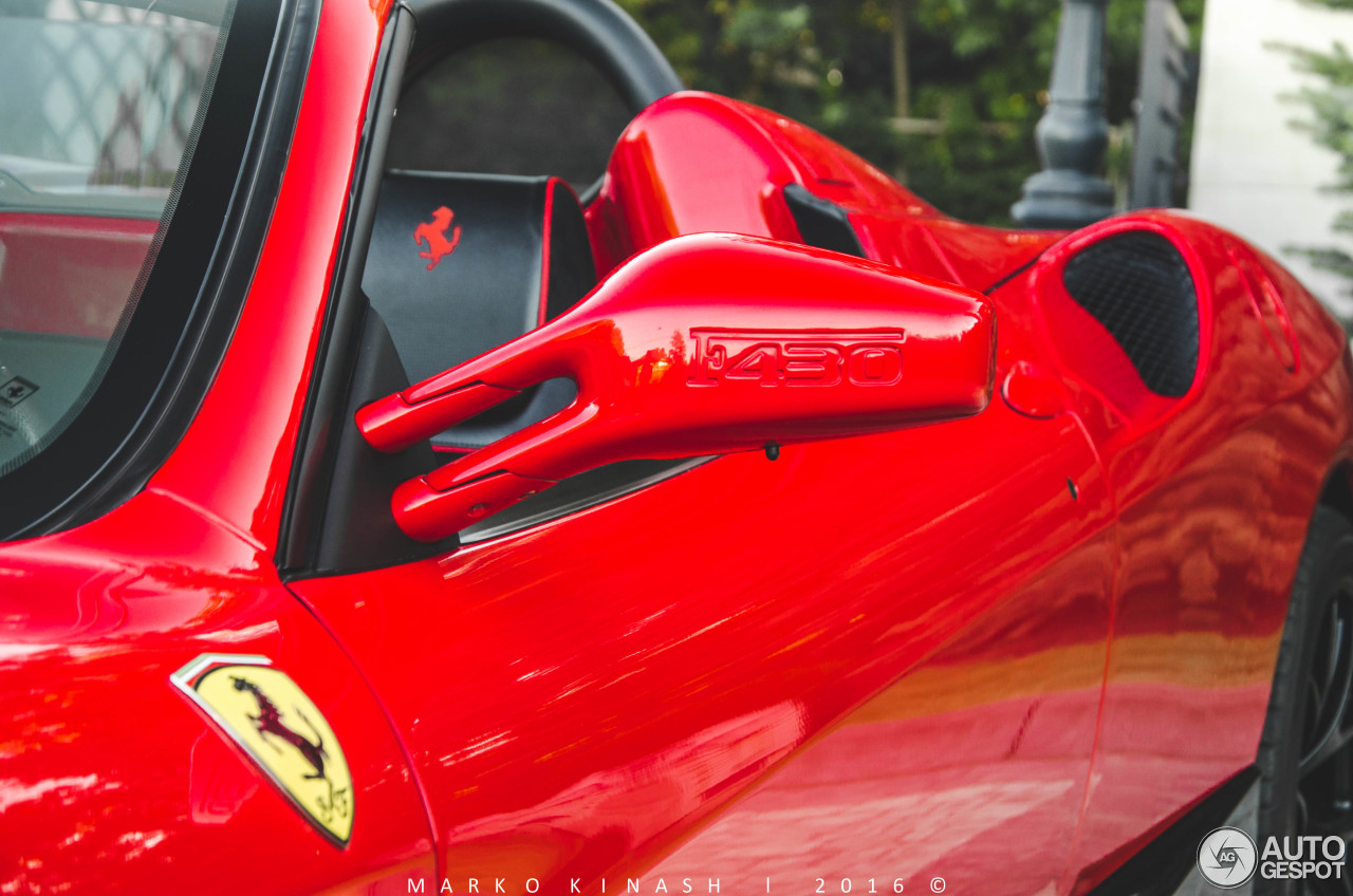 Ferrari F430 Spider Super Veloce Racing - 28 August 2016 - Autogespot