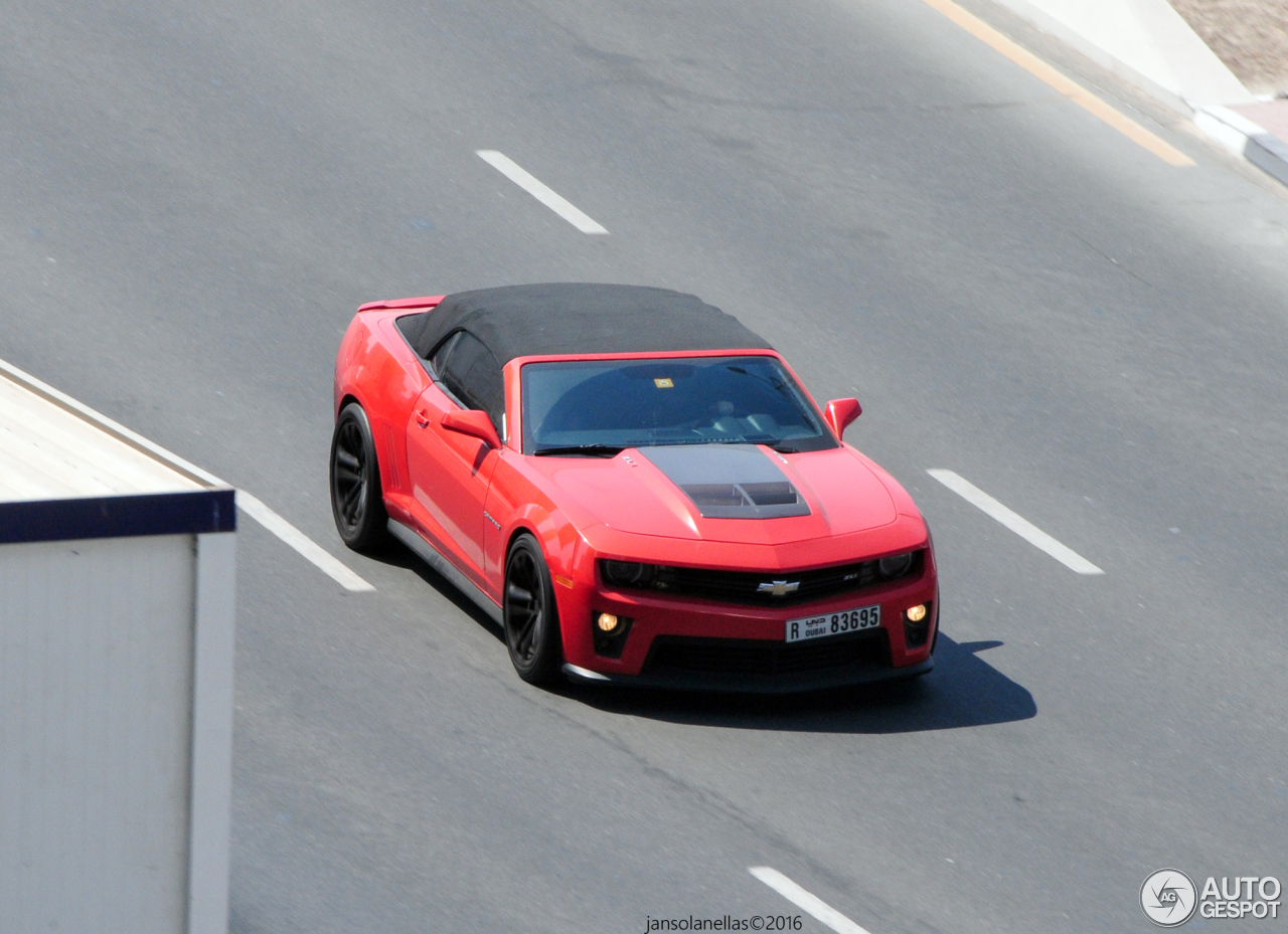 Chevrolet Camaro ZL1 Convertible - 13 November 2016 - Autogespot
