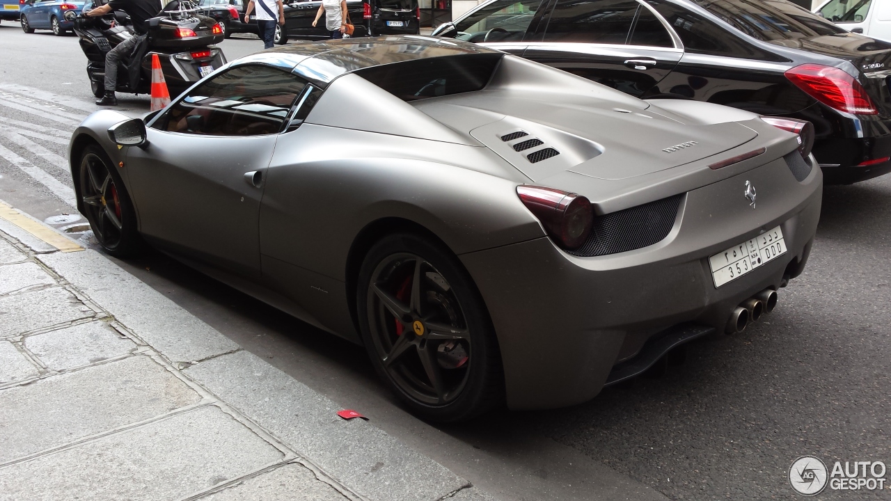 Ferrari 458 Spider - 08 December 2016 - Autogespot