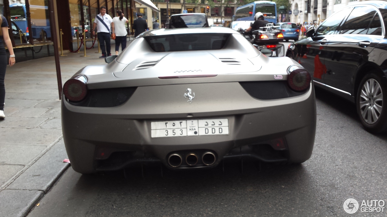 Ferrari 458 Spider - 08 December 2016 - Autogespot