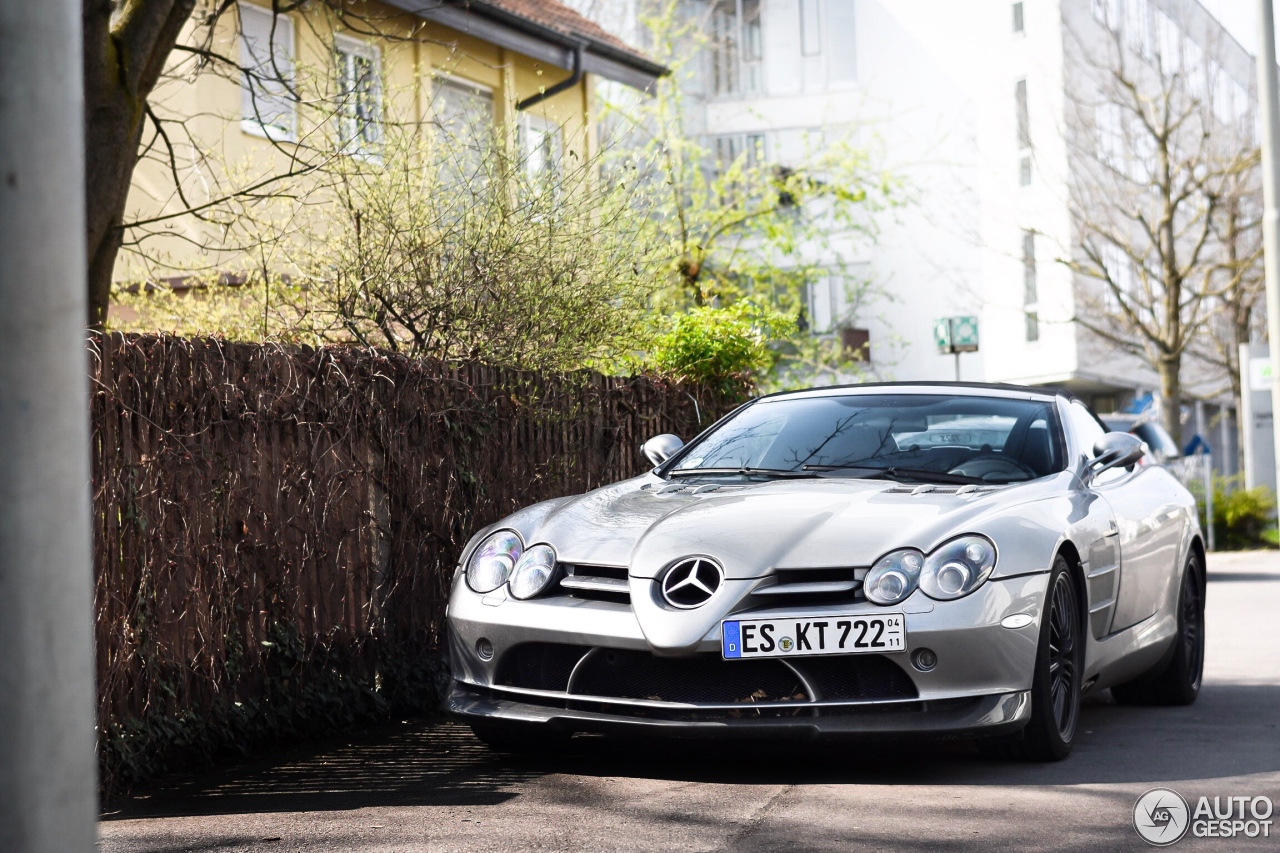 Mercedes-Benz SLR McLaren Roadster 722 S - 03 April 2017 - Autogespot