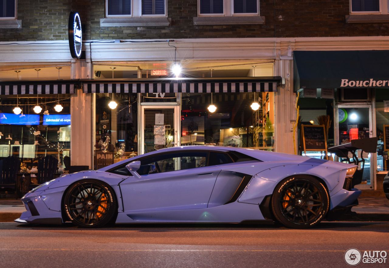 Lamborghini Aventador LP700-4 Liberty Walk LB Performance Wide Body ...