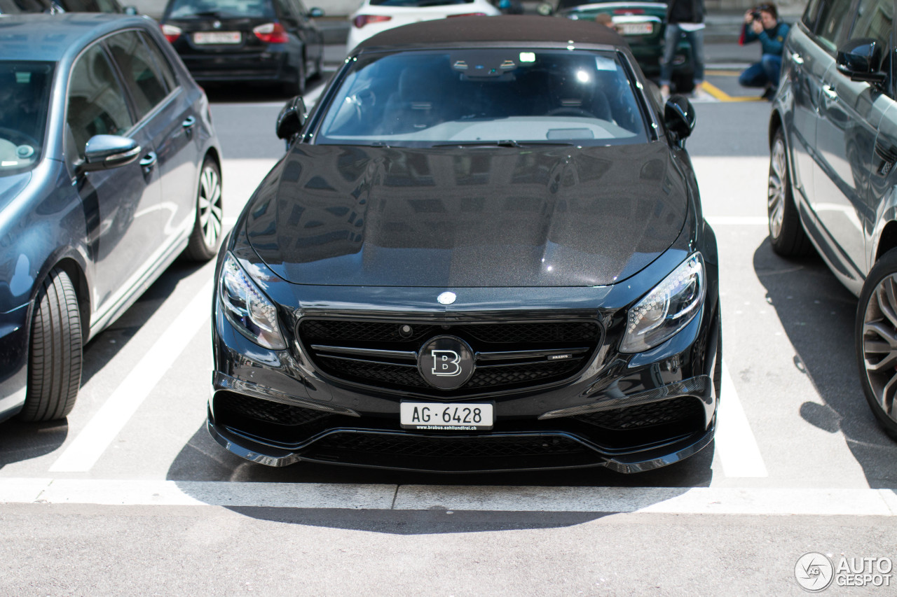 Mercedes-AMG Brabus S B63-650 Convertible A217 - 30 April 2017 - Autogespot