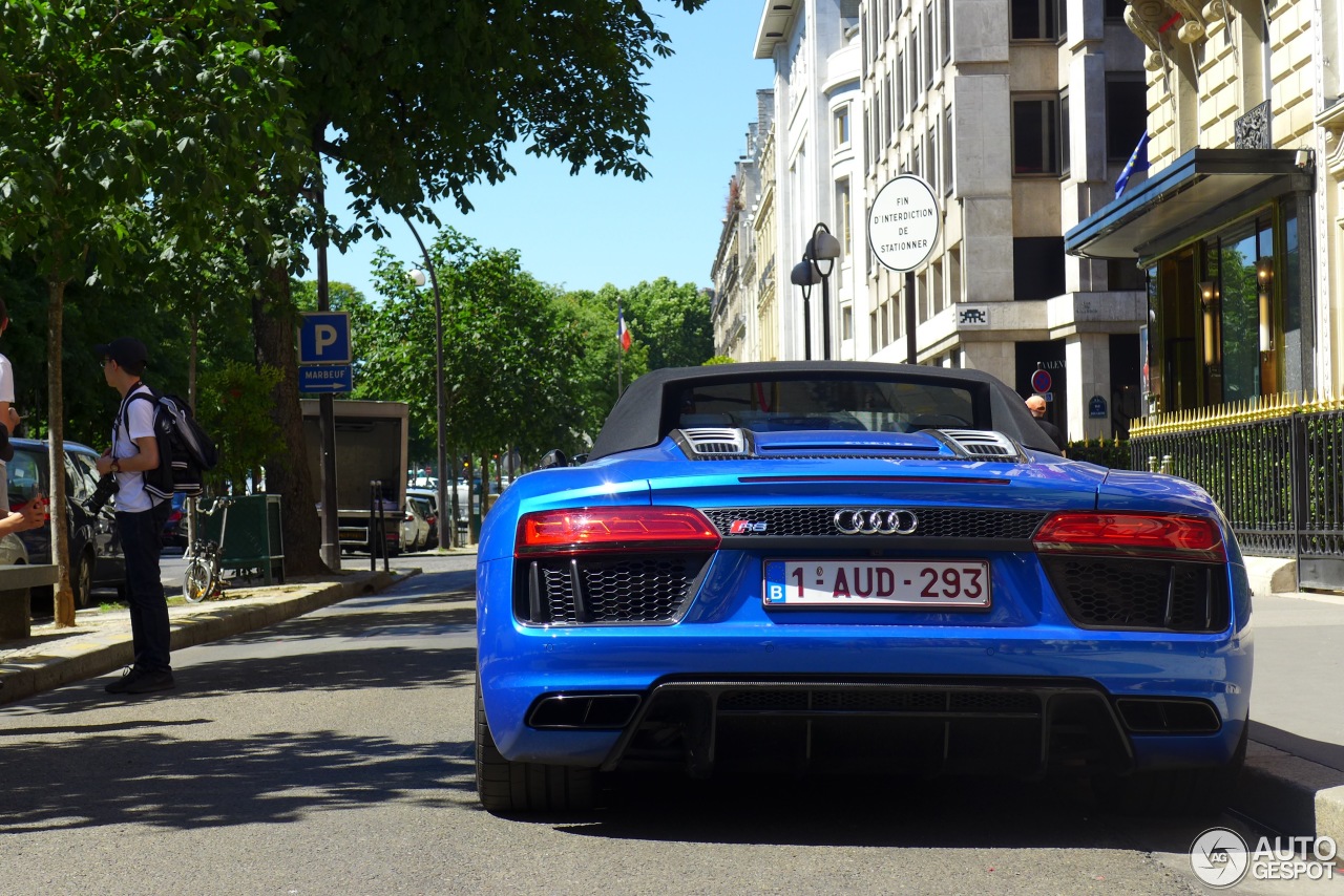 Audi R8 V10 Spyder 2016 - 30 May 2017 - Autogespot