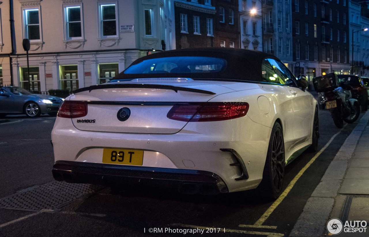 Mercedes-AMG Brabus S B63-650 Convertible A217 - 07 June 2017 - Autogespot
