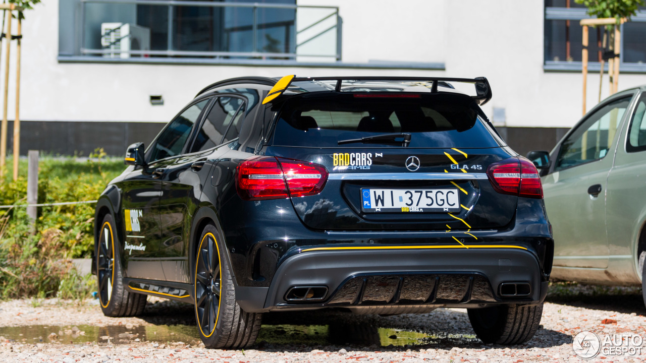 Mercedes-AMG GLA 45 X156 Yellow Night Edition - 13 July 2017 - Autogespot