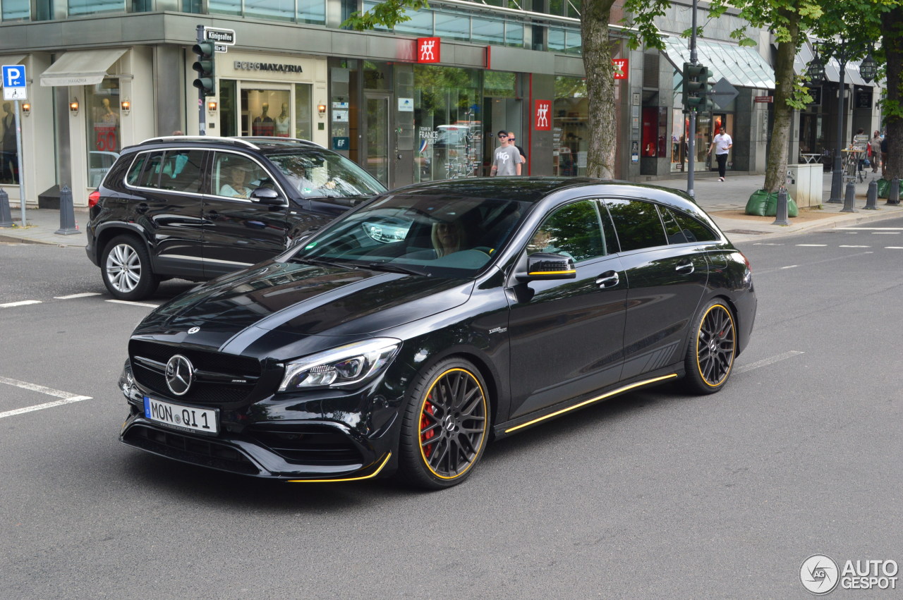 Mercedes-AMG CLA 45 Shooting Brake X117 Yellow Night Edition - 19 July ...
