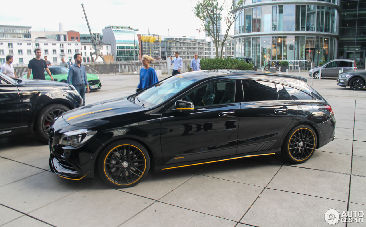 Mercedes-AMG CLA 45 Shooting Brake X117 Yellow Night Edition - 24 July ...