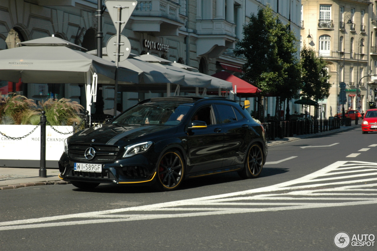 Mercedes-AMG GLA 45 X156 Yellow Night Edition - 30 July 2017 - Autogespot