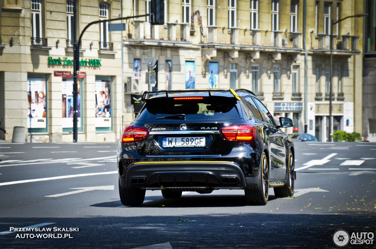 Mercedes-AMG GLA 45 X156 Yellow Night Edition - 31 July 2017 - Autogespot