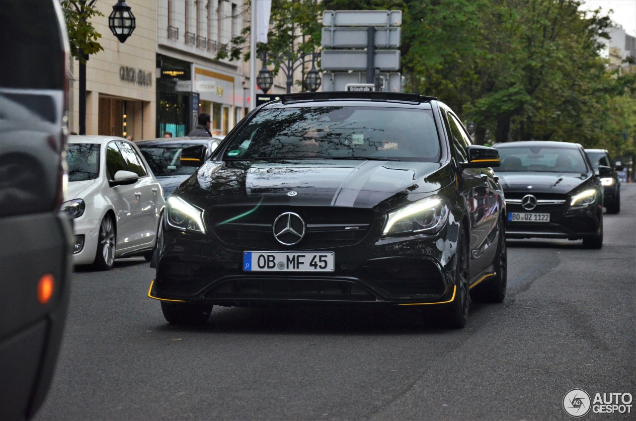 Mercedes-AMG CLA 45 C117 Yellow Night Edition - 20 August 2017 - Autogespot