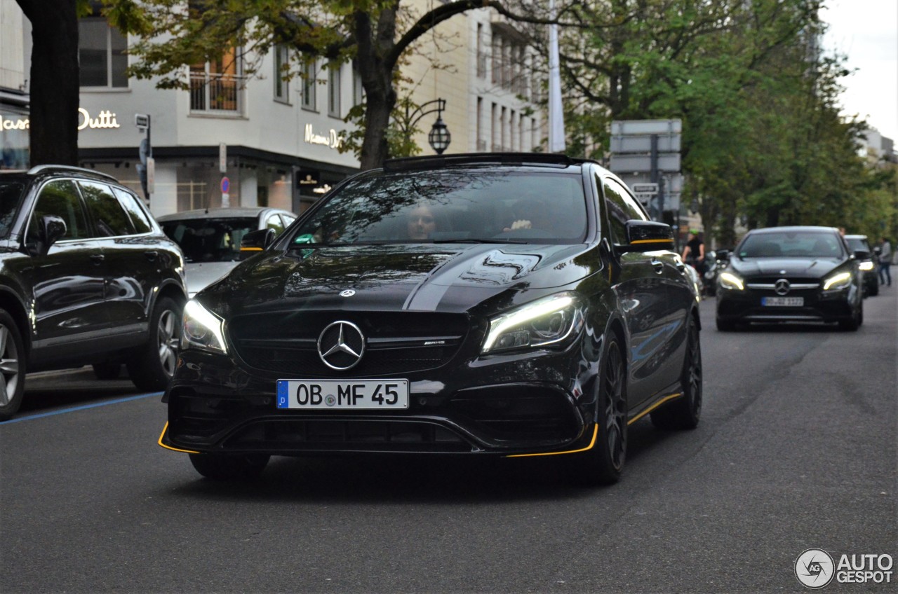 Mercedes-AMG CLA 45 C117 Yellow Night Edition - 20 August 2017 - Autogespot