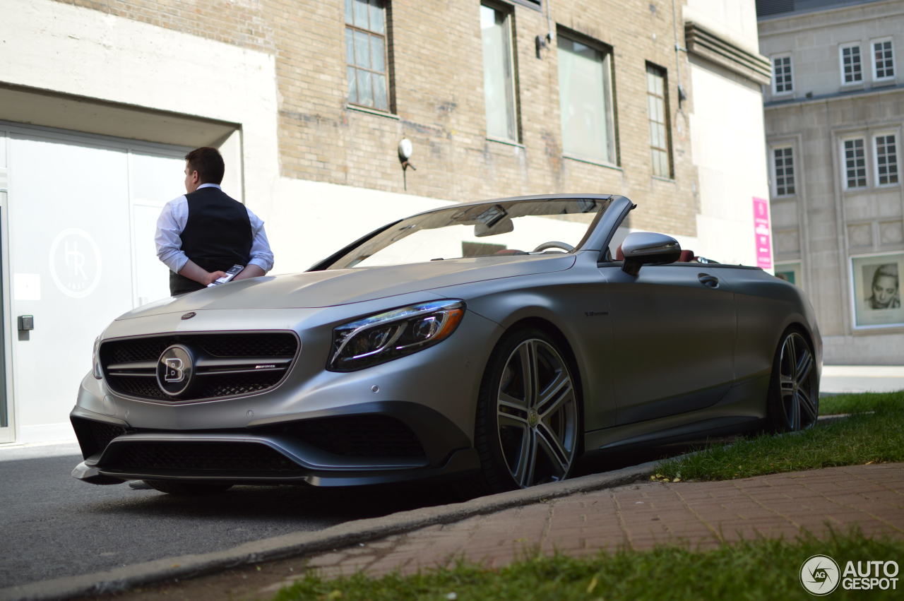 Mercedes-AMG Brabus S B63-650 Convertible A217 - 24 August 2017 ...