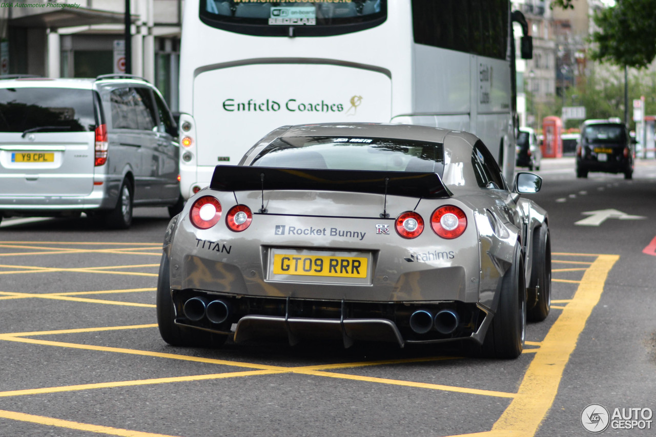 Nissan GT-R GReddy x Garrett Turbo Rocket Bunny - 27 September 2017 ...
