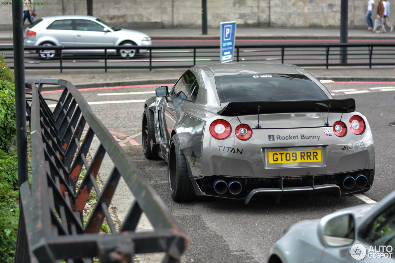Nissan GT-R GReddy x Garrett Turbo Rocket Bunny - 27 September 2017 ...