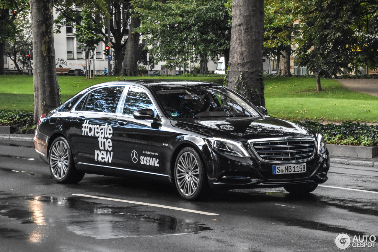 Mercedes-Maybach S 600 X222 - 22 October 2017 - Autogespot